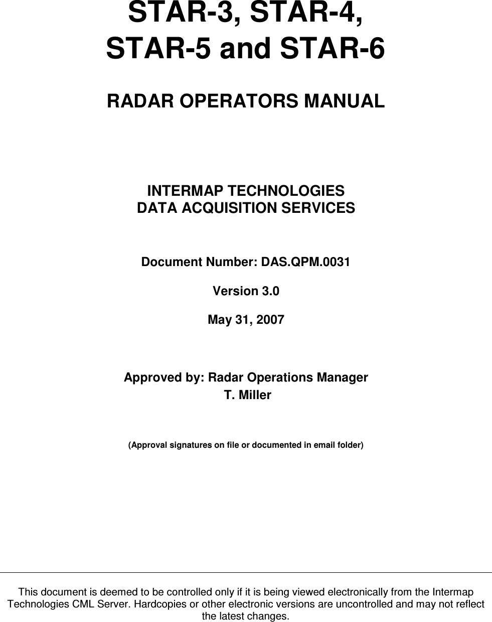 Intermap Technologies X-BANDIFSAR X-band radar systems User Manual ...
