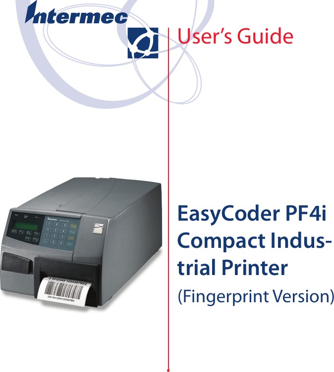 Intermec Easycoder Pf4I Users Manual 1 960581 02 UG EC CI (FP)