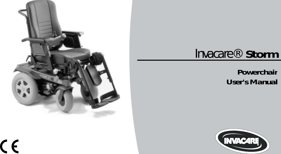 Invacare Mk6I Users Manual F392034