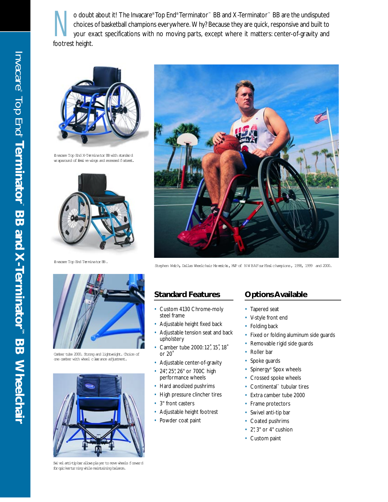Invacare Terminator Series Users Manual A3691