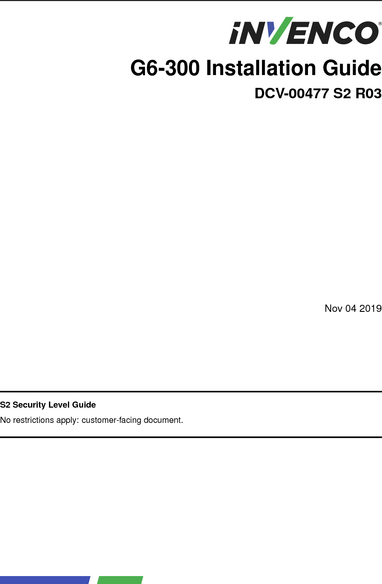 Invenco Group G6300OPT Secure Payment Terminal with NFC Transmitter ...