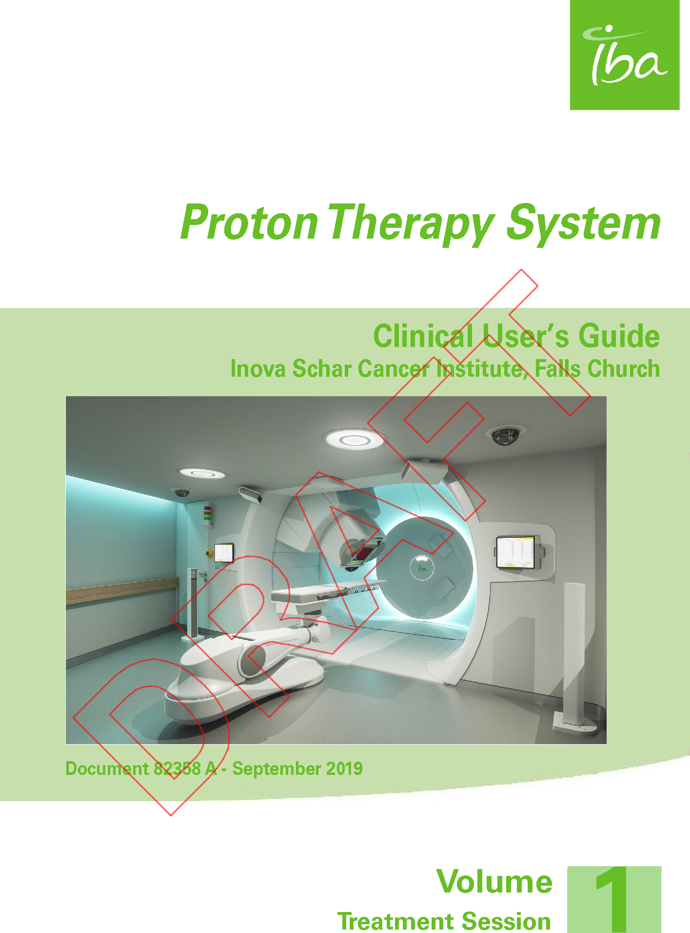 Ion Beam Applications HPV3C-MOB Bluetooth low energy remote User Manual ...