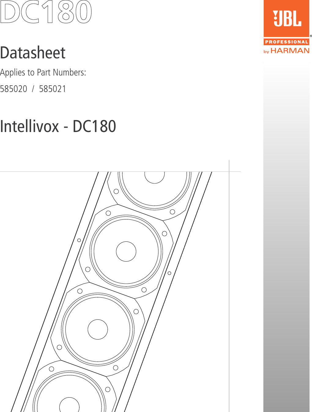 JBL Intellivox DC180 Data 011614