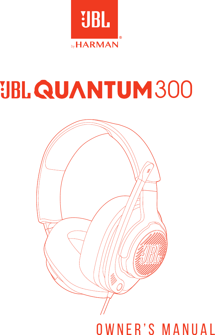 JBL Quantum 300 Owner's Manual EN