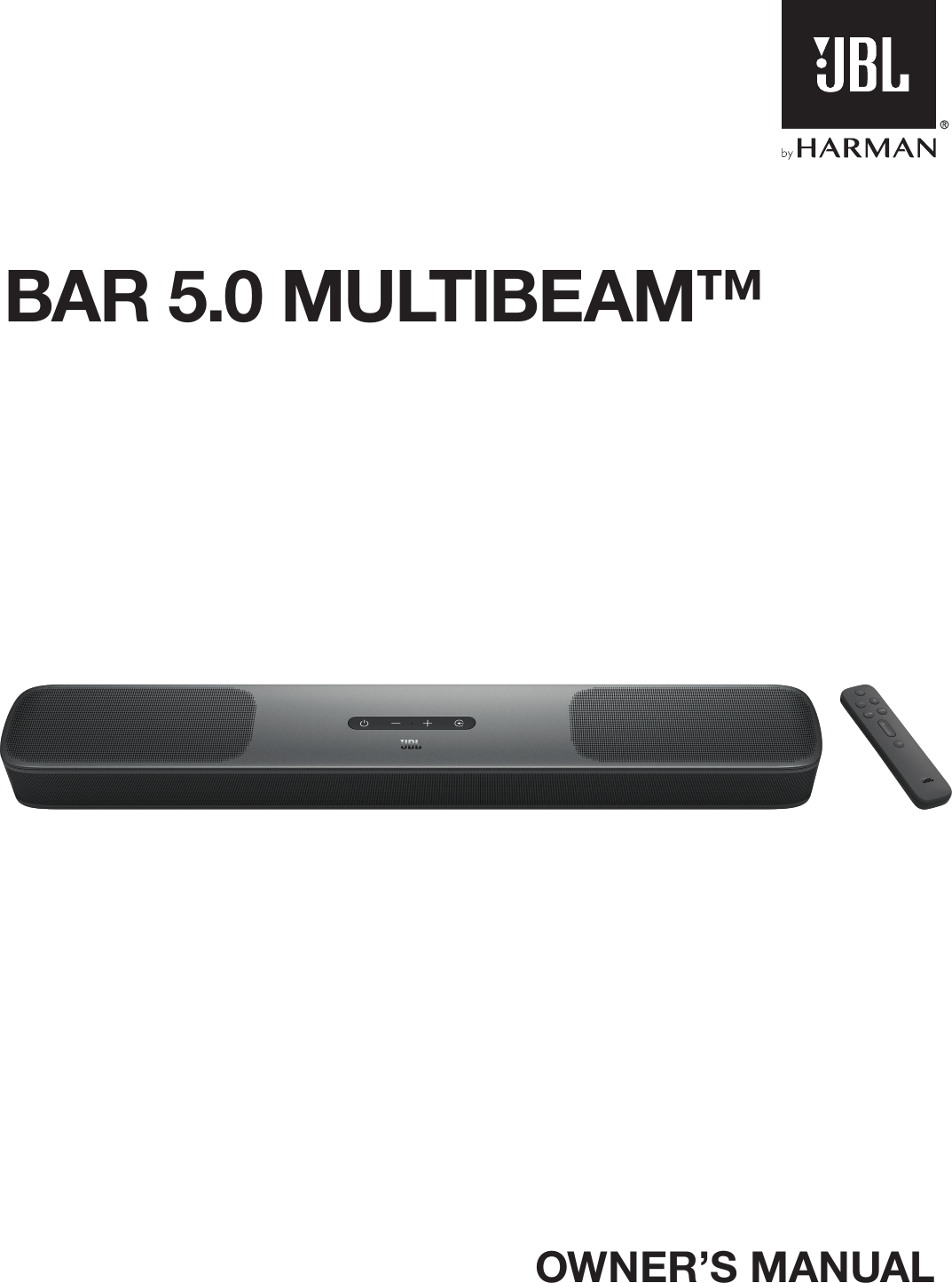 JBL SB Bar 5.0 Multi Beam Owner's Manual EN
