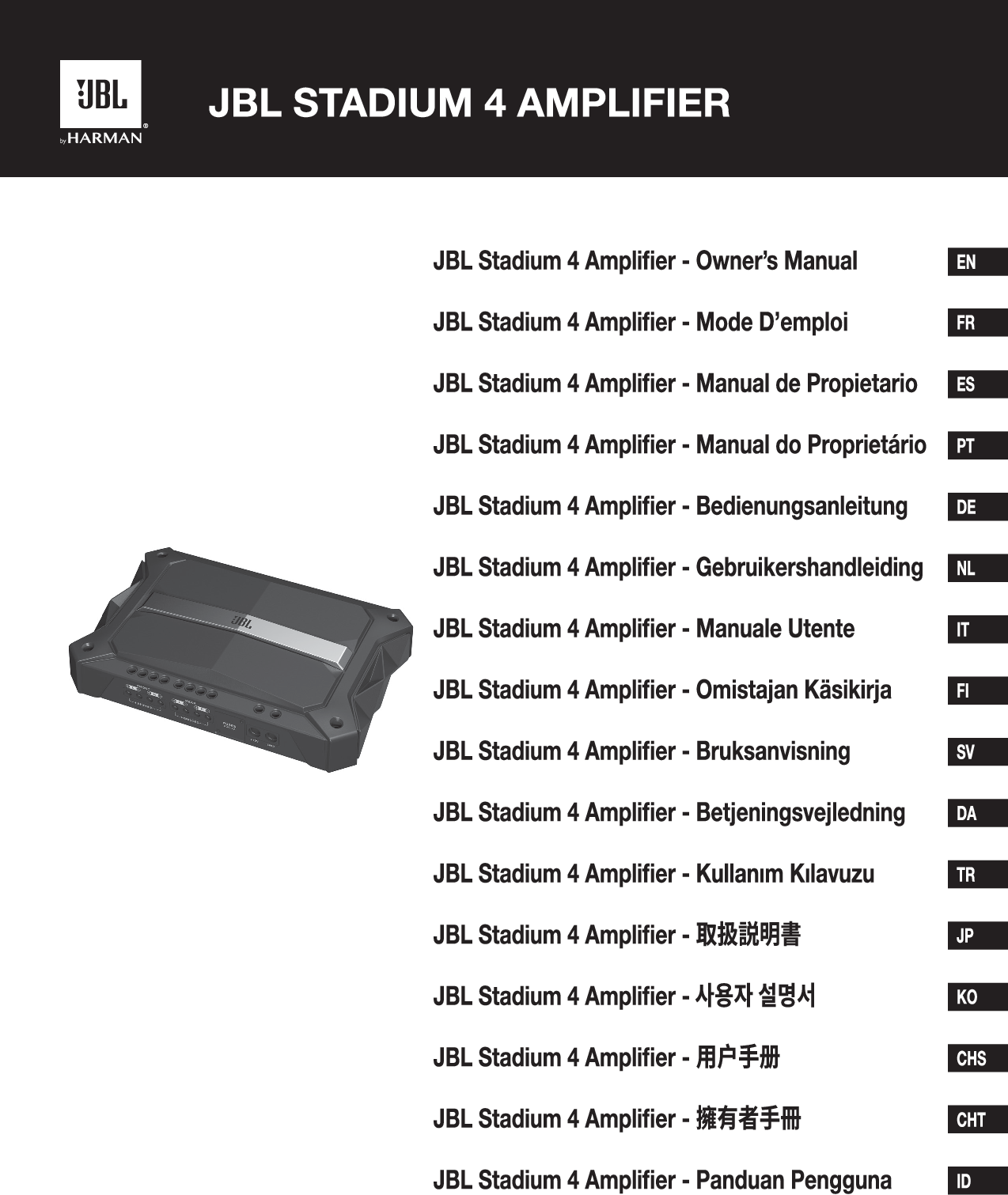 JBL TR04920_JBL_Stadium_4_Amplifier_Owners Manual_A_V3_HD Stadium 4 Amplifier Owners Manual ...