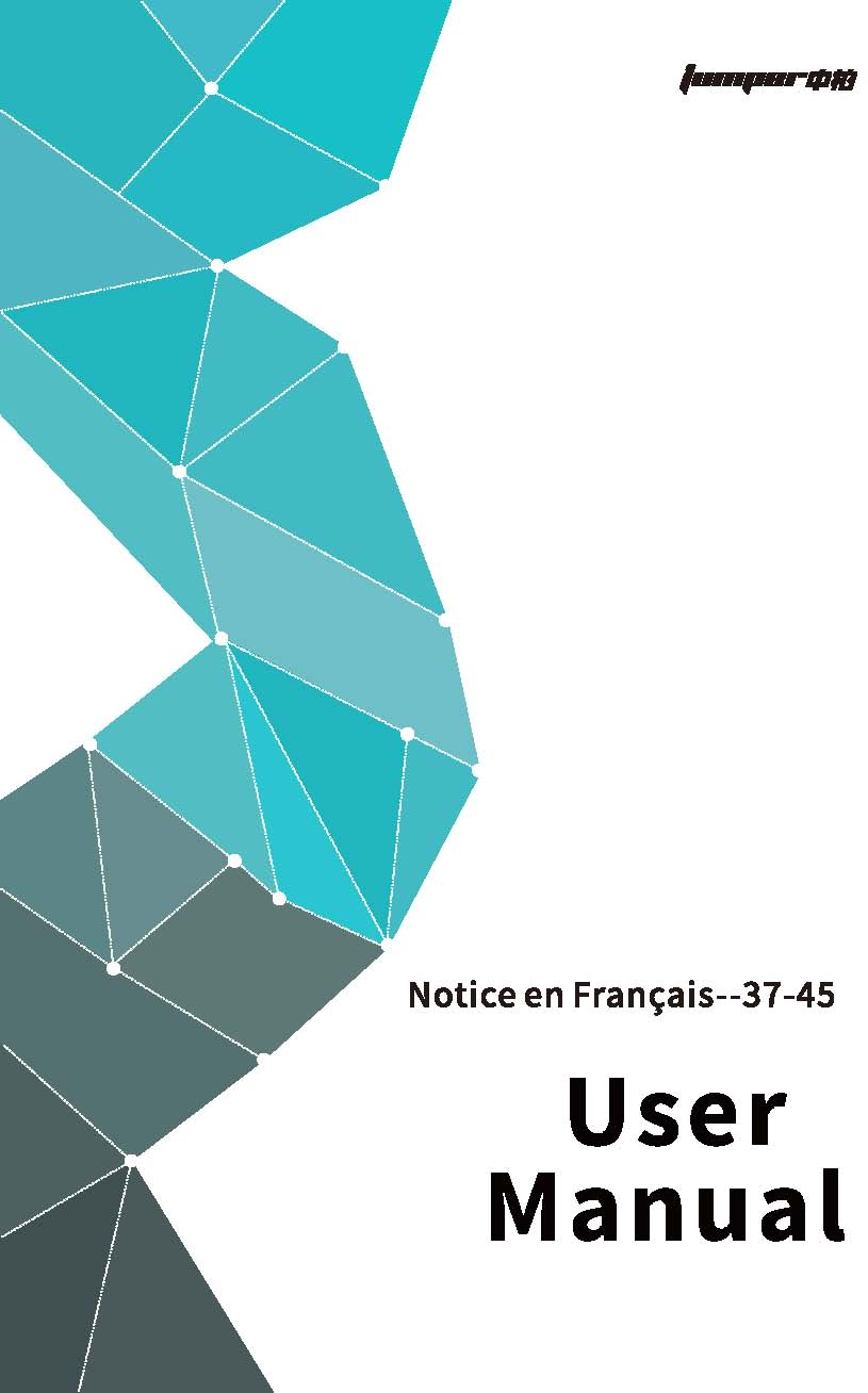 JUMPER TECHNOLOGY EZBOOKX3 Portable computer User Manual