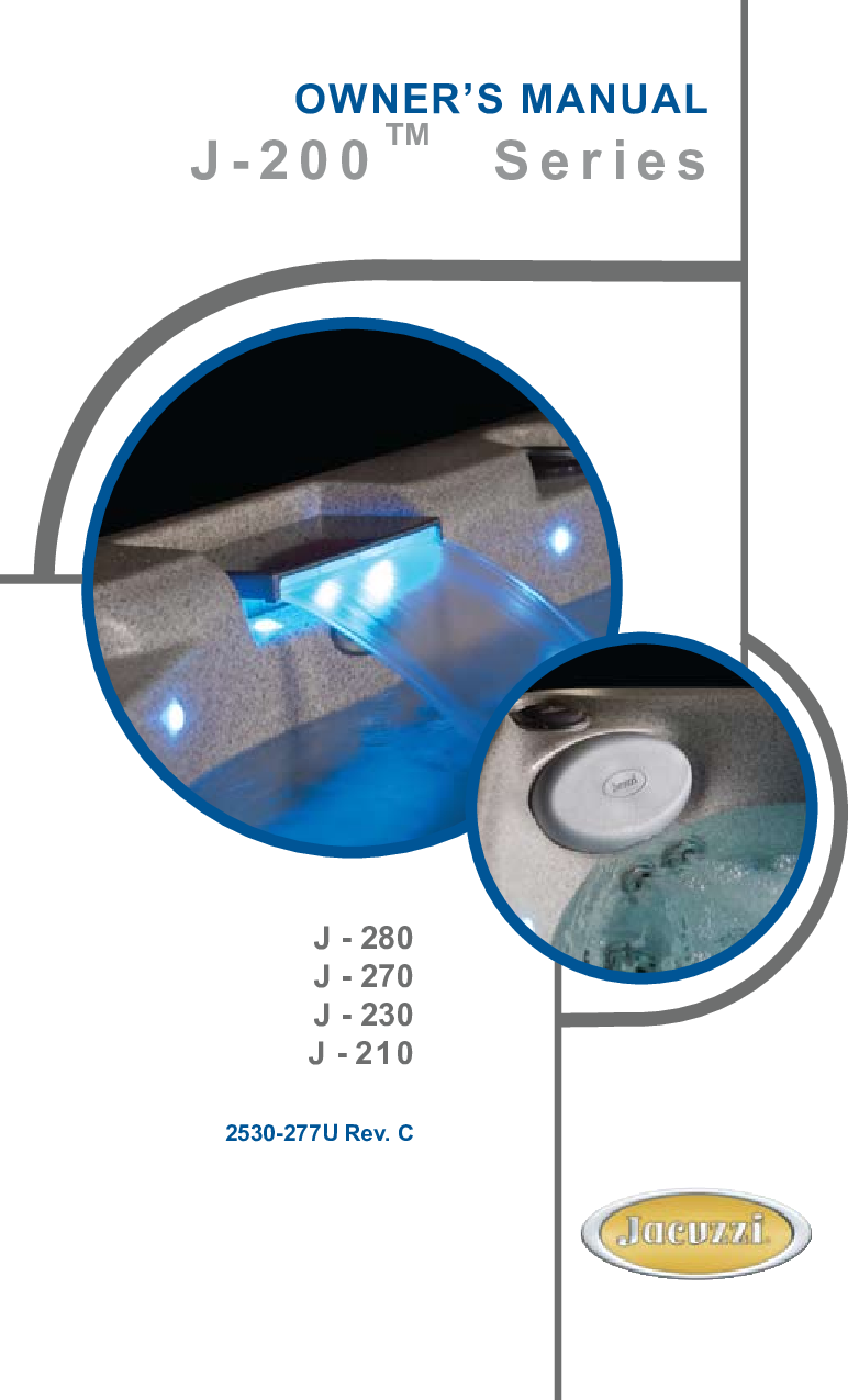Jacuzzi J 280 User Manual To The Ed8f074a 927f 4927 b6e4 75c0ef49c33b