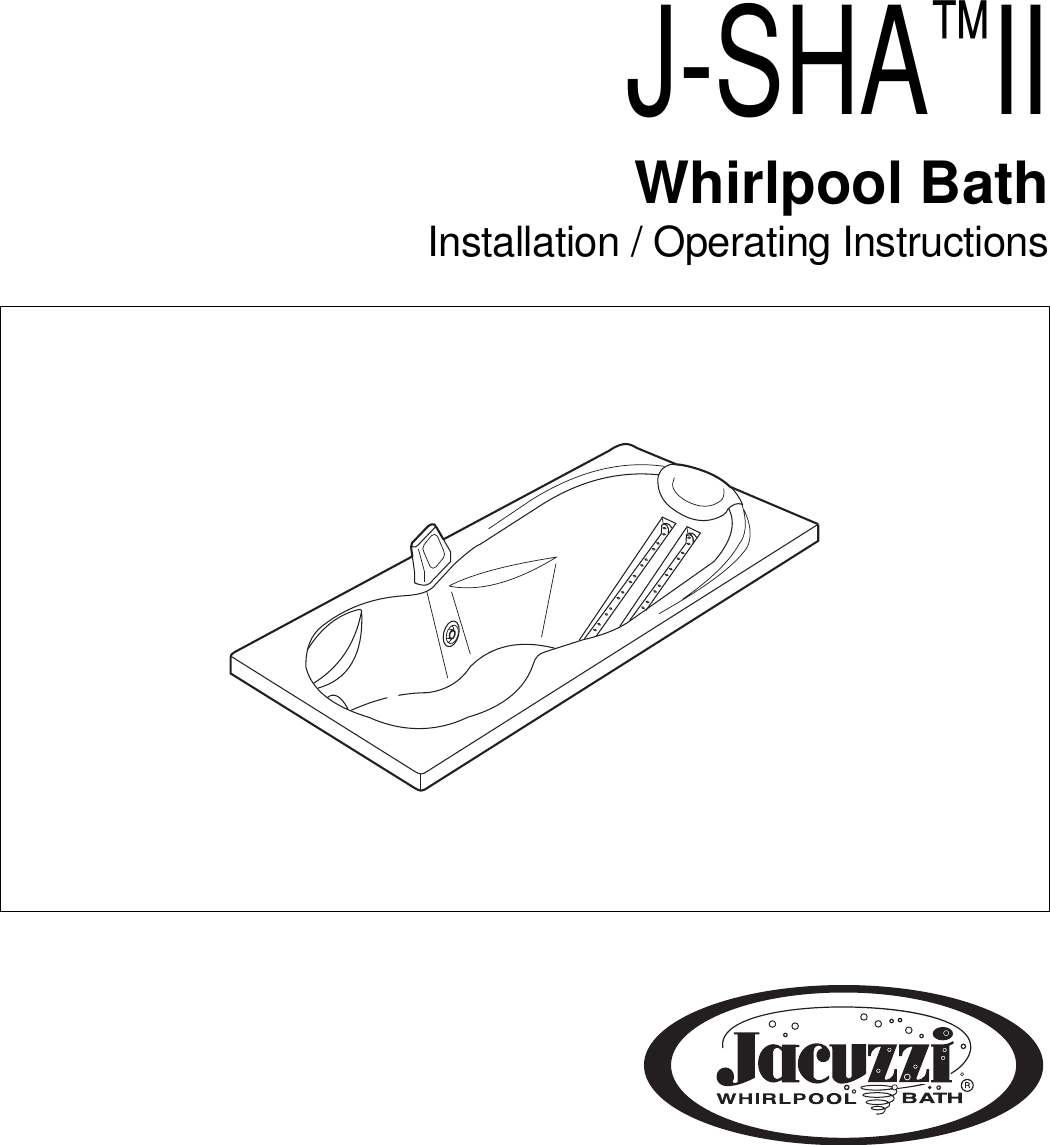 Jacuzzi J SHA Manual User To The 9e3019b8 4d2a 4017 8995 4e18f68e4a7d