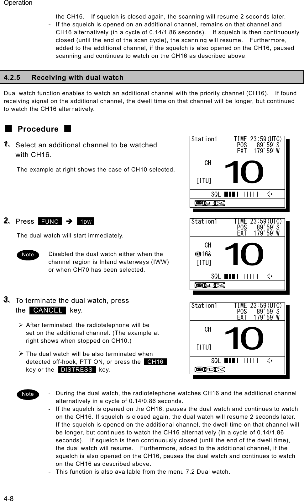Japan Radio Co JHS-780D Marine VHF Radio Telephone User Manual ...