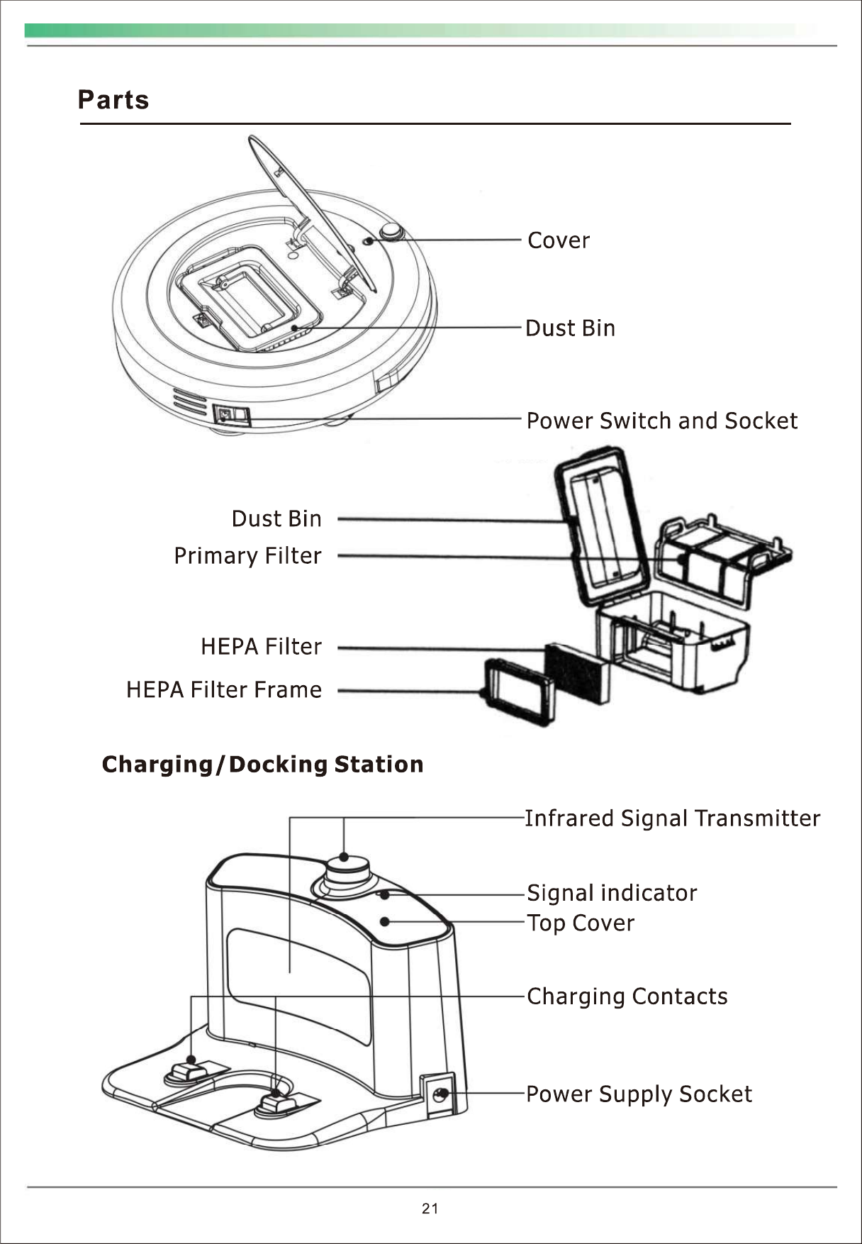Jisiwei Intelligent Technology I3 Smart Vacuum Cleaning Robot User ...