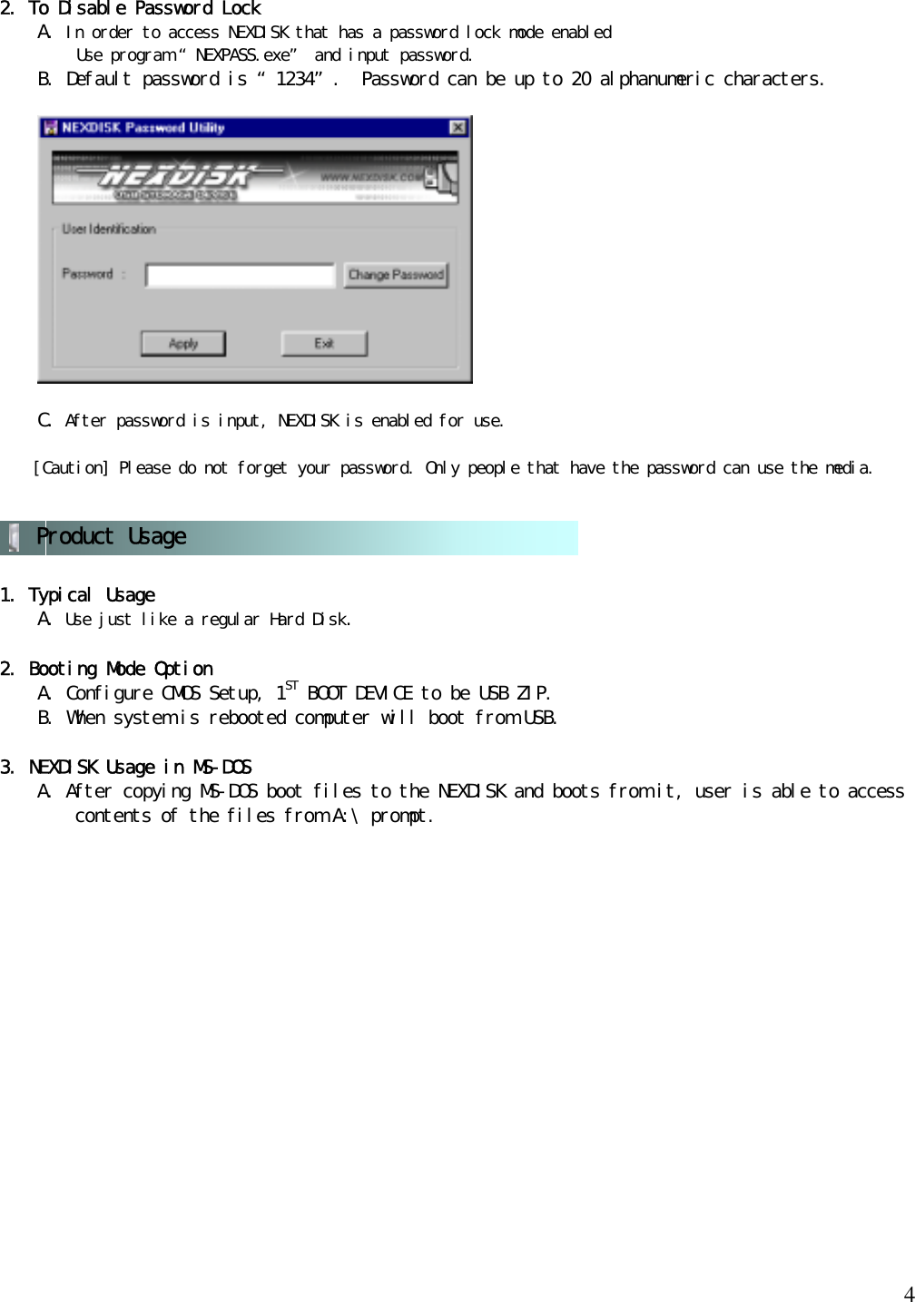 Jungsoft PSD 1GN USB Storage Device User Manual NEXDISK Product Manual jungsoft-psd-1gn-usb-storage-device-user-manual-nexdisk-product-manual