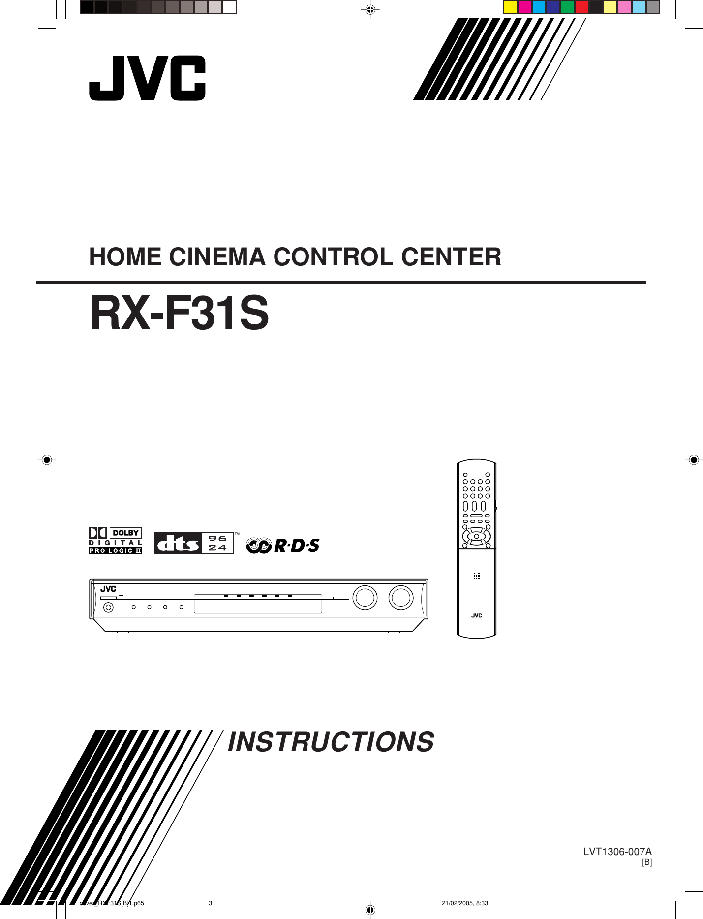 Jvc Lvt1306 007A Users Manual RX F31S[B]