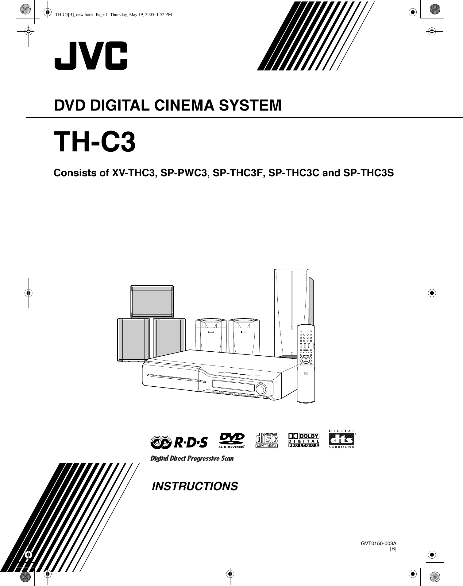 Jvc Sp Pwc3 Users Manual TH C3[B]