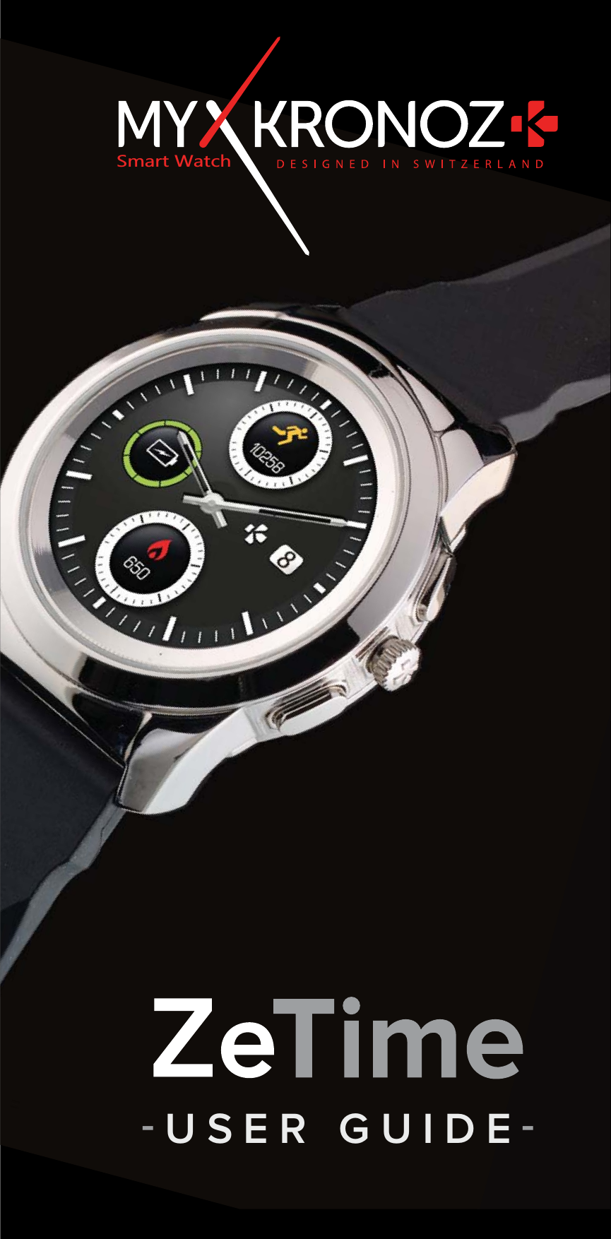 KRONOZ ZET1 Smart Watch User Manual ZeTime FUG GB V4 indd