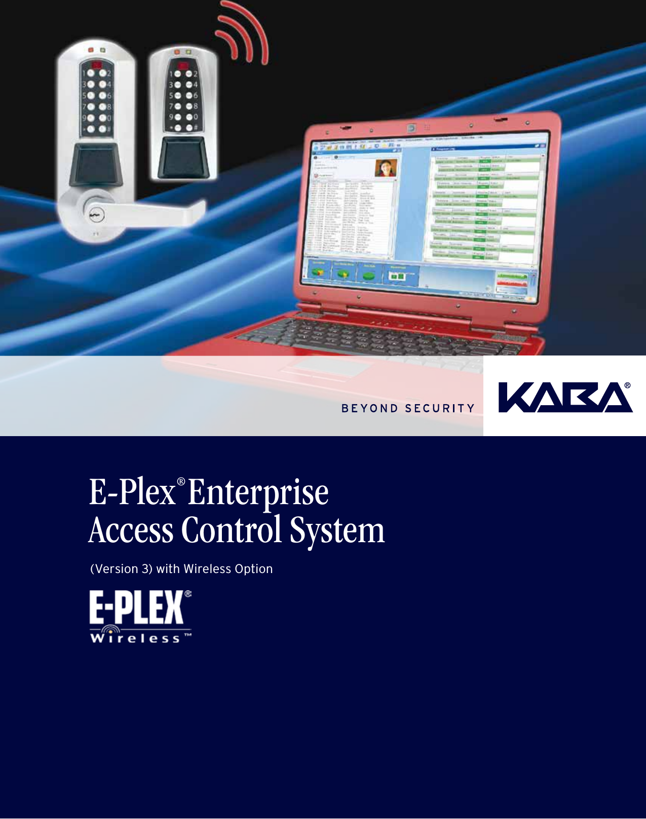 Kaba Access E Plex Wireless Software Specifications KAA1252 Technical For