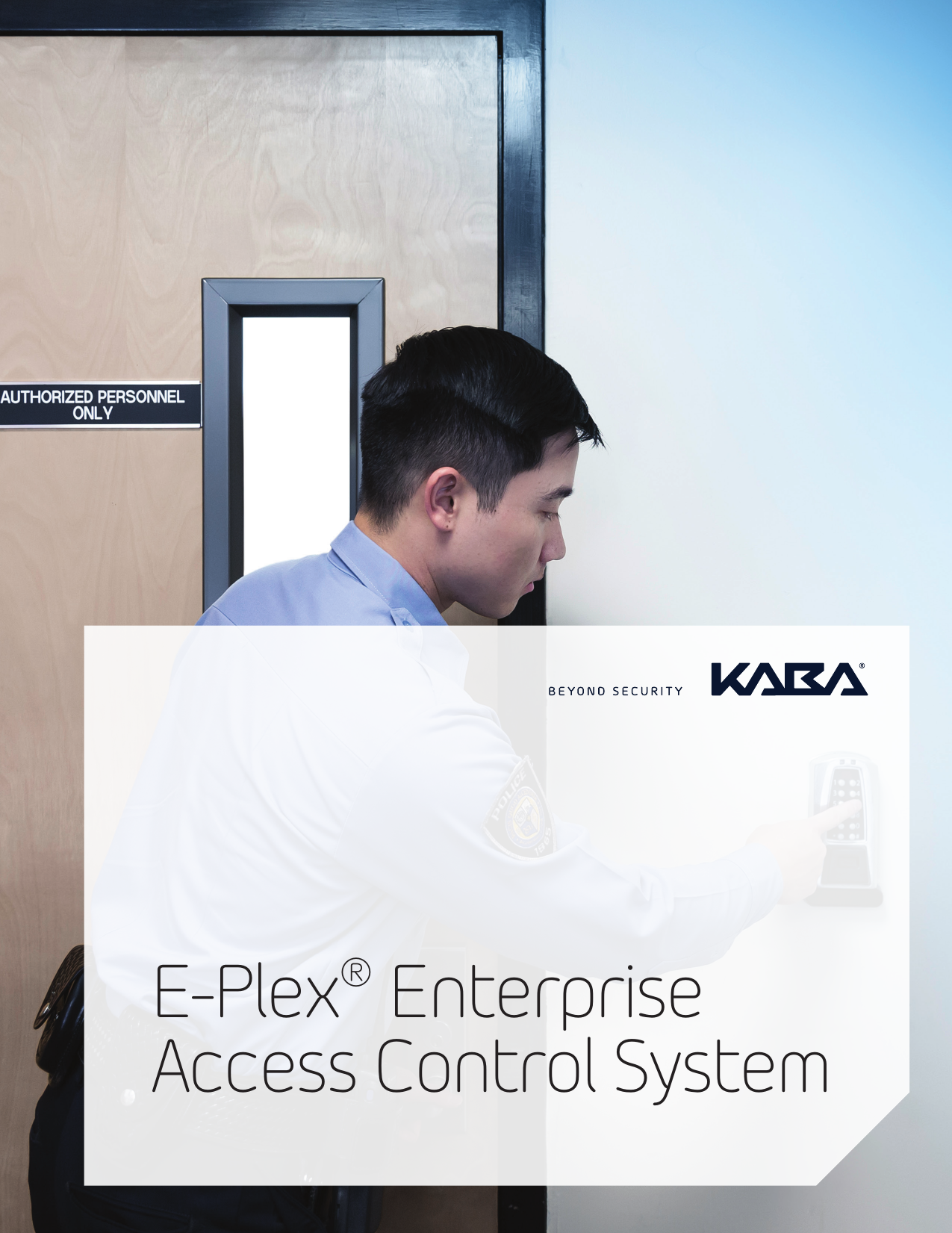 Kaba E Plex Enterprise Software With Wireless Option Brochure KAA1252