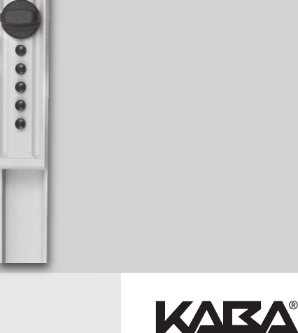 Kaba Installation Fileguard Instructions PKG3133