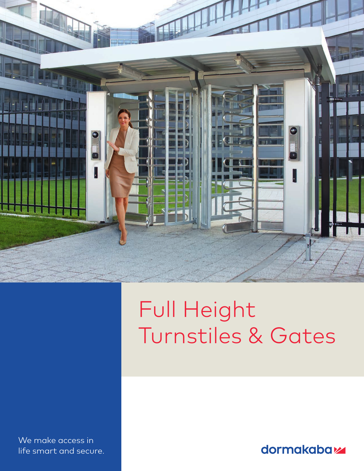 Kaba PAS_FullHeightTurnstiles_2 17 Full Height Turnstiles KAA1365