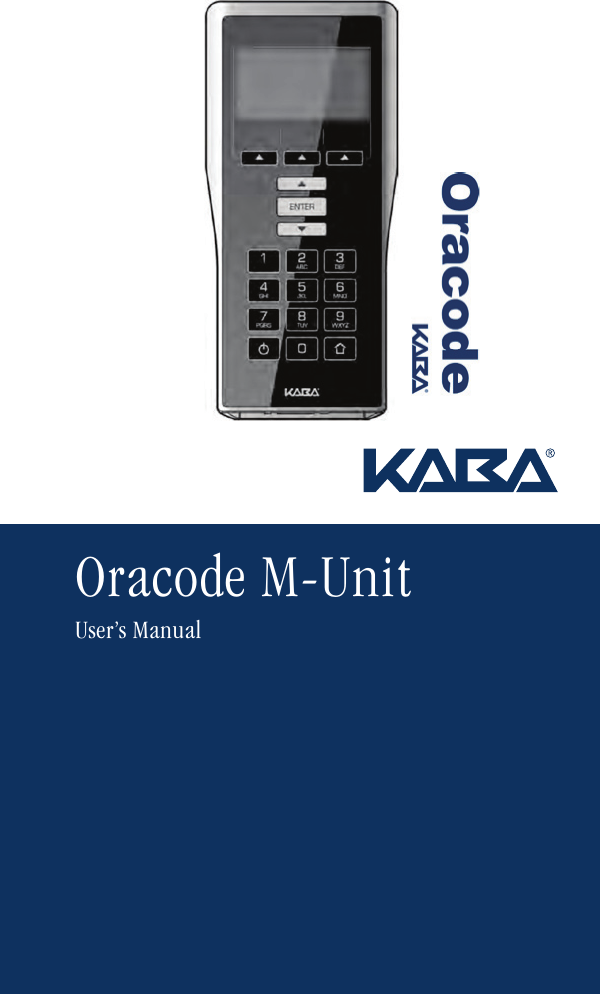 Kaba Oracode M Unit [PK3579] pk3579