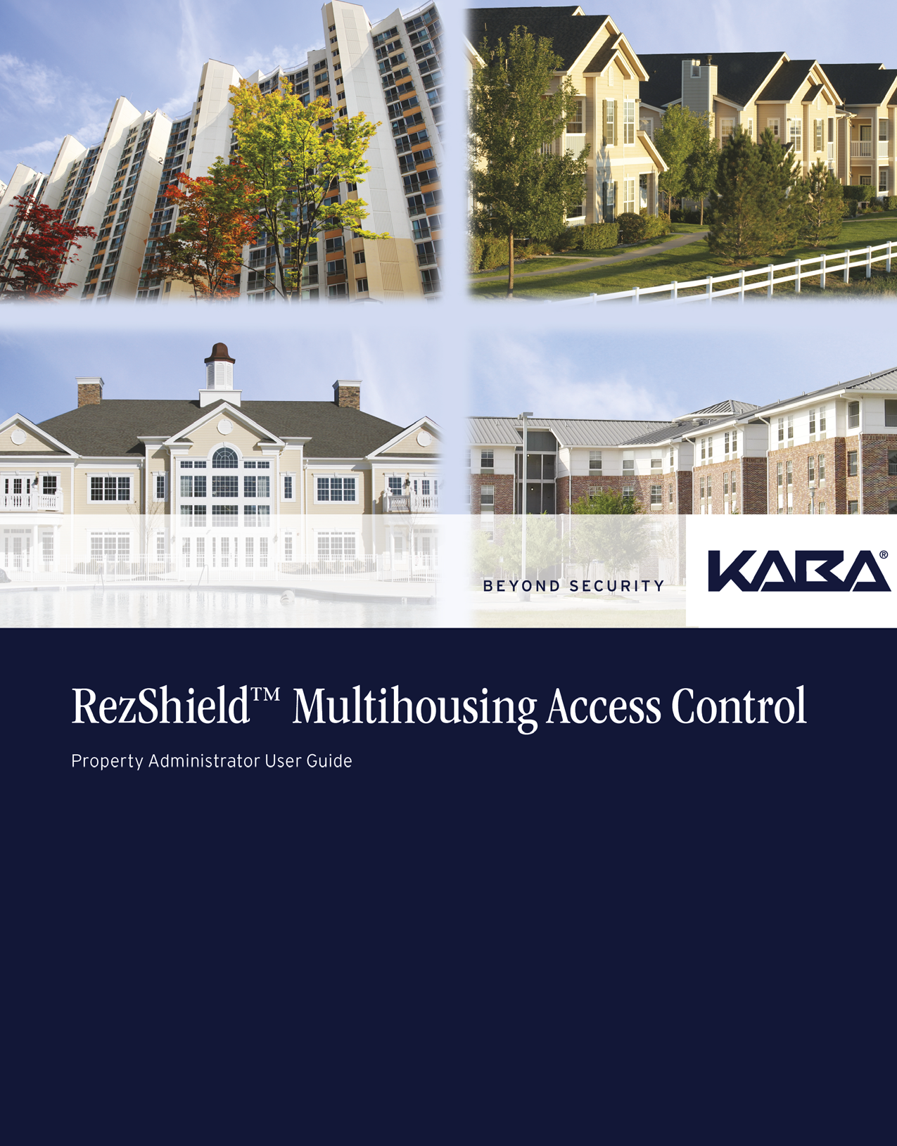 Kaba Property Administrator Rez Shield Software User Guide Rezshield