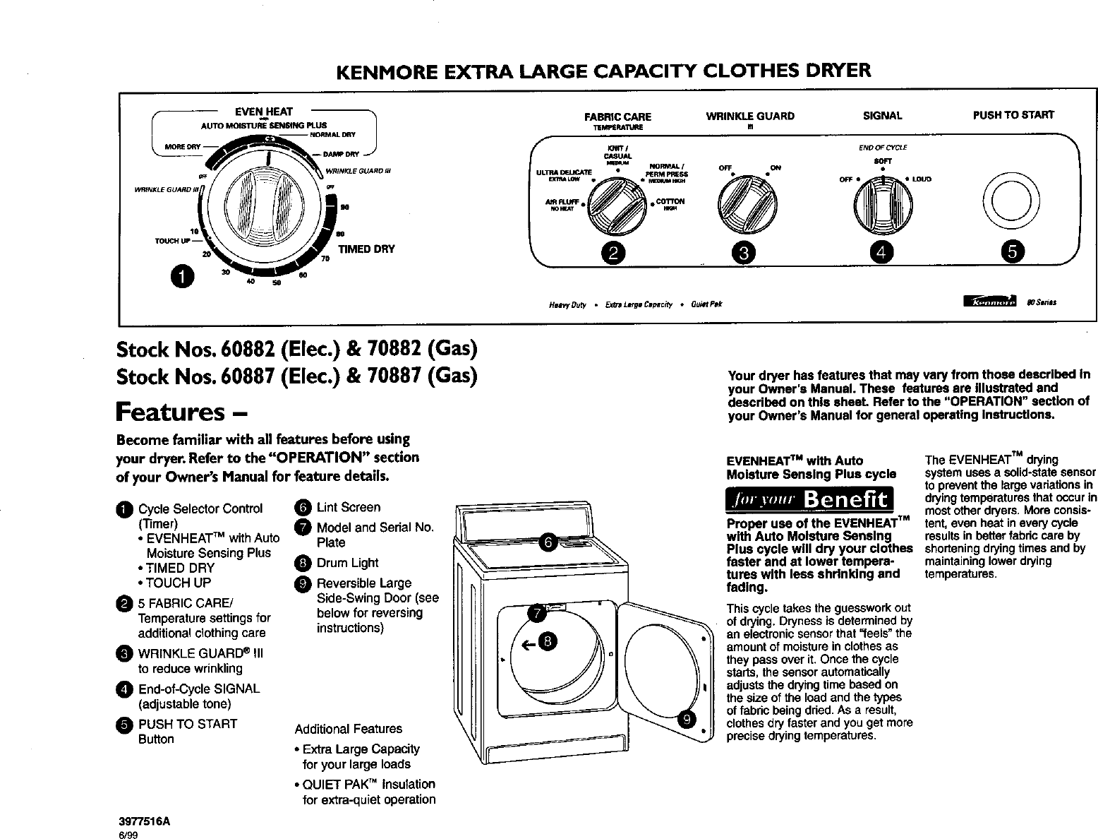 Kenmore 11060882990 User Manual AUTOMATIC WASHER Manuals And Guides ...