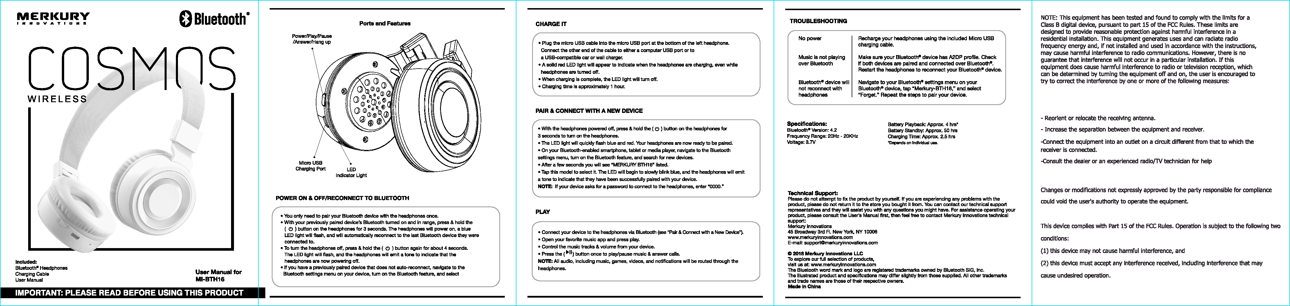 King Sound Electronic and Technology MI-BTH16 Foldable Rubberized Wireless Headphones Discussion ...