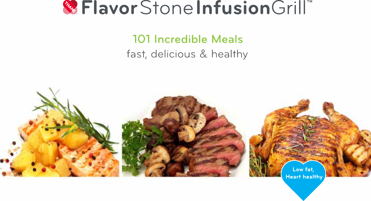 Flavor Stone Infusion Grill Cookbook
