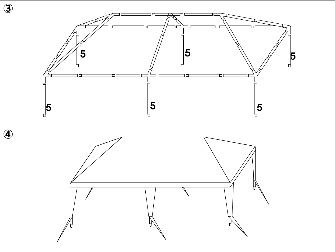 GAZEBO WED 3X6 GAZEBO WED 3X6