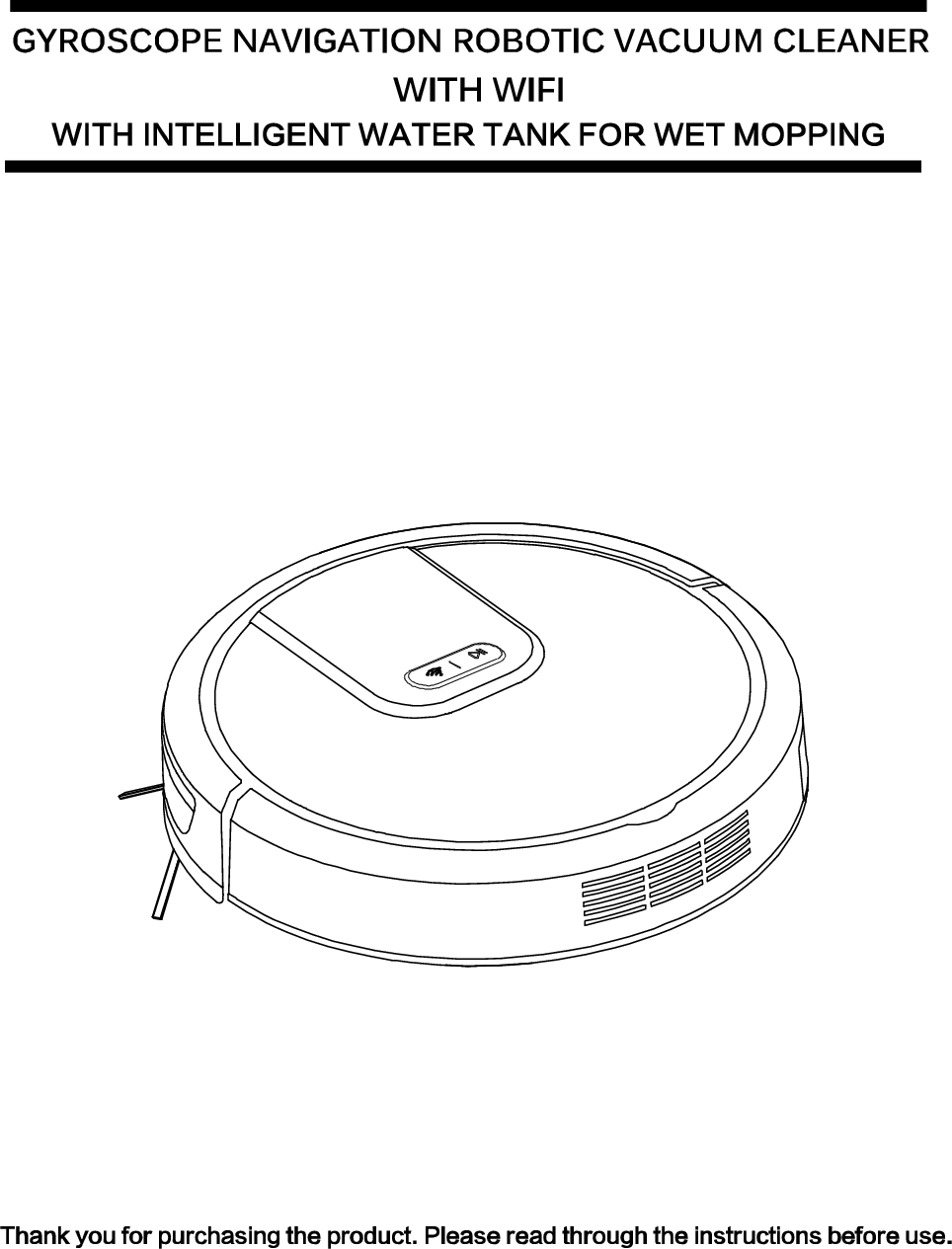 Kolobot Intelligent Technology MT-900668 Robotic Vacuum Cleaner ...