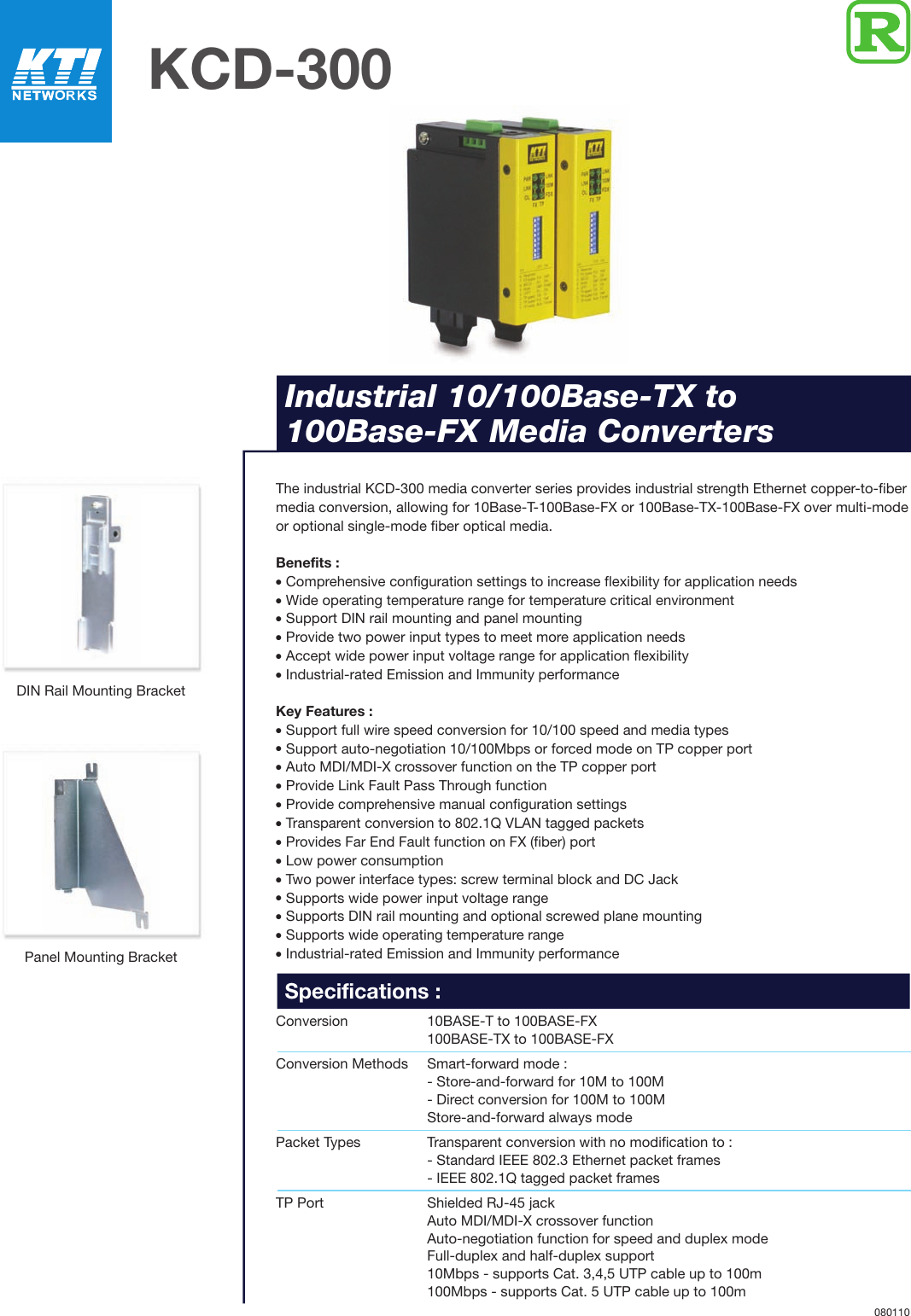 Kti Networks Kcd 300 Users Manual