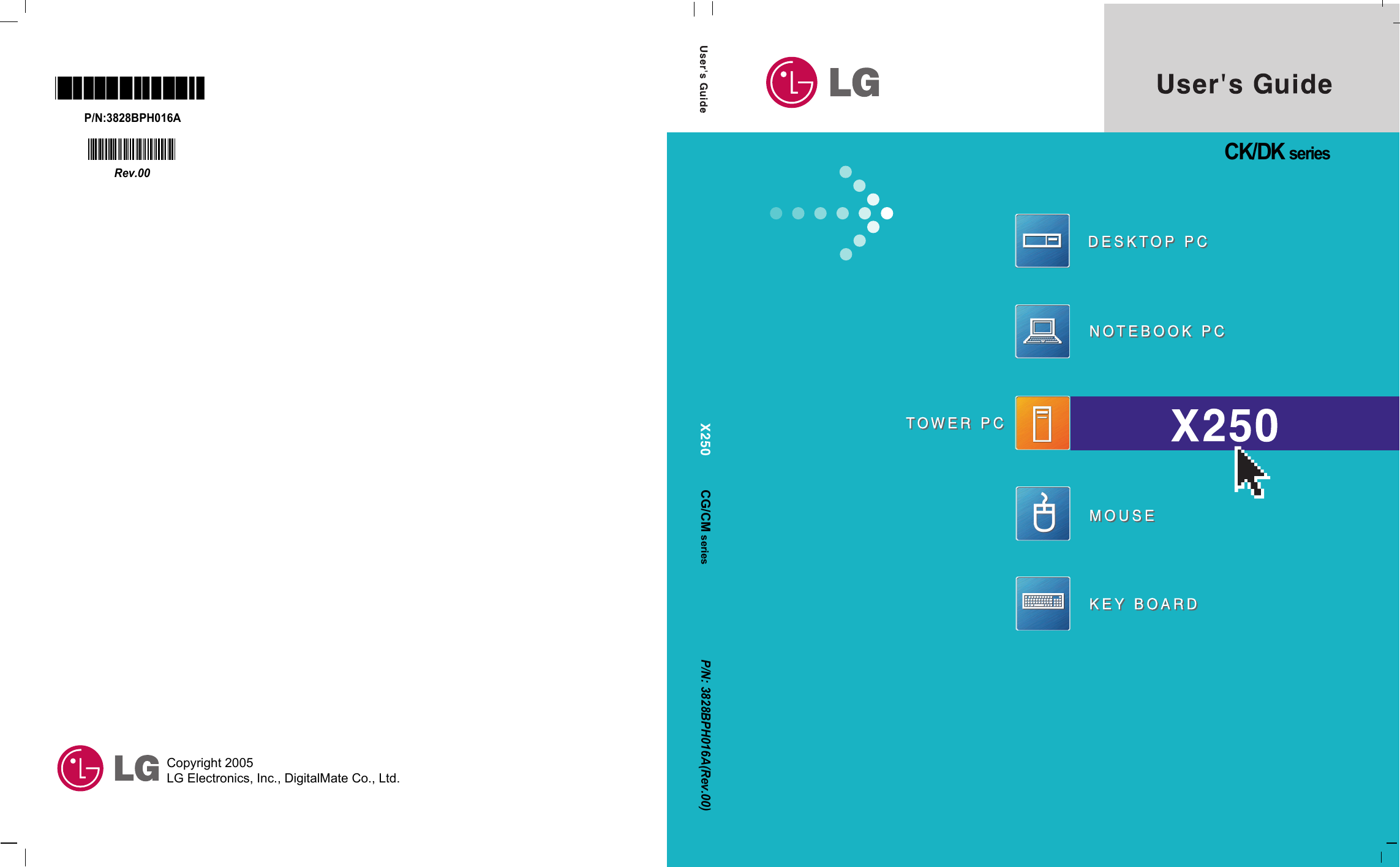 LG Electronics USA DT-CK PERSONAL COMPUTER User Manual CKDK