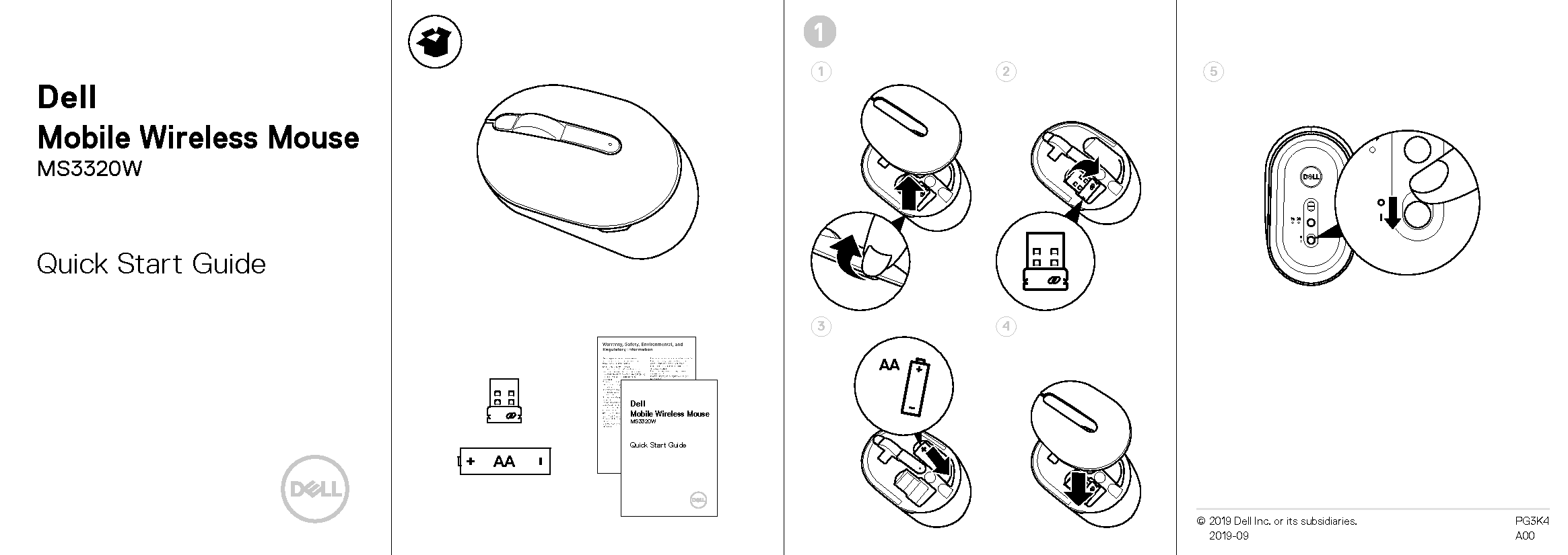 LITE ON TECHNOLOGY MS3320W Wireless Mouse User Manual dell wireless ...