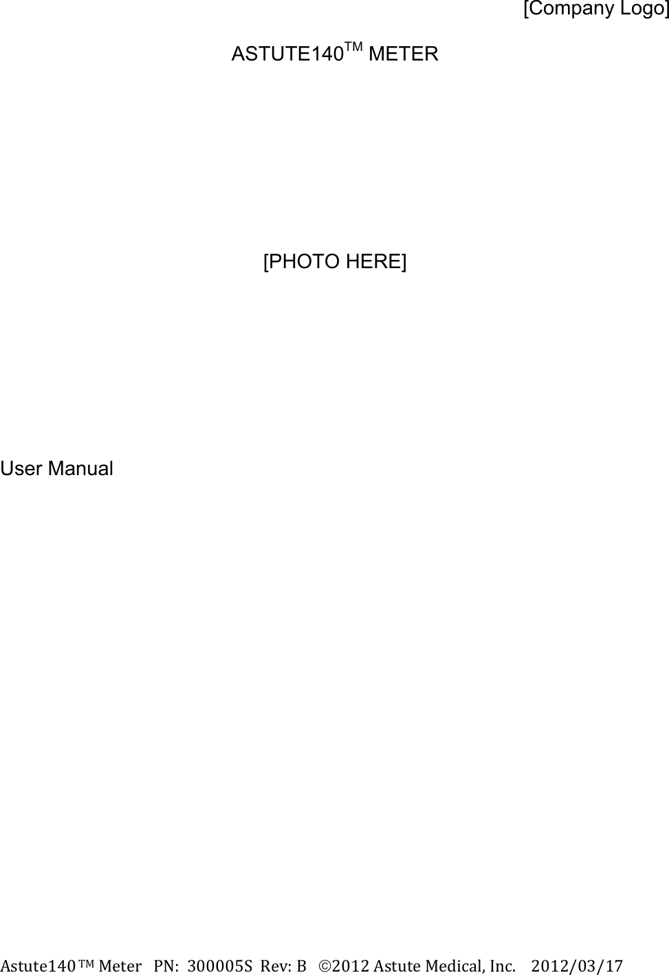 LRE Medical Esterline 8047000 Laboratory Equipment with RFID User Manual