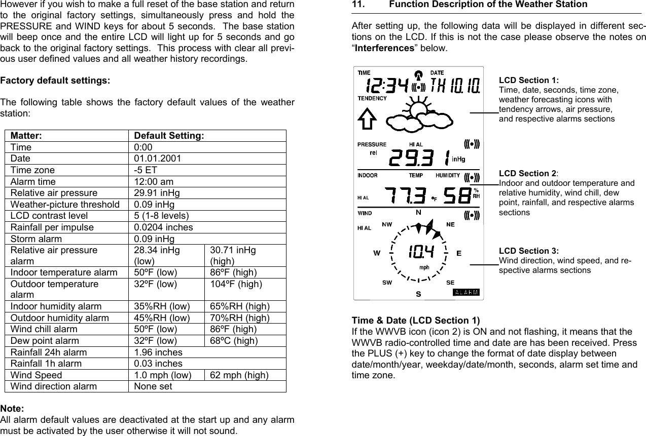 La Crosse Technology WS 2310 TX Weather Station Transmitter User 