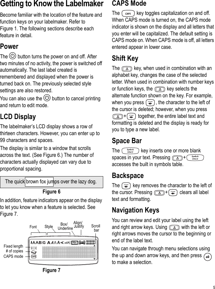 LabelZone Dymo Labelpoint 250 Manual LP250_GB.mif User