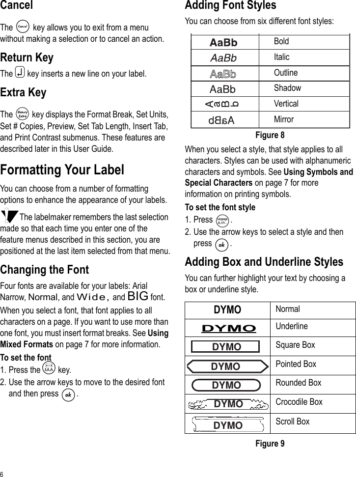 LabelZone Dymo Labelpoint 250 Manual LP250_GB.mif User
