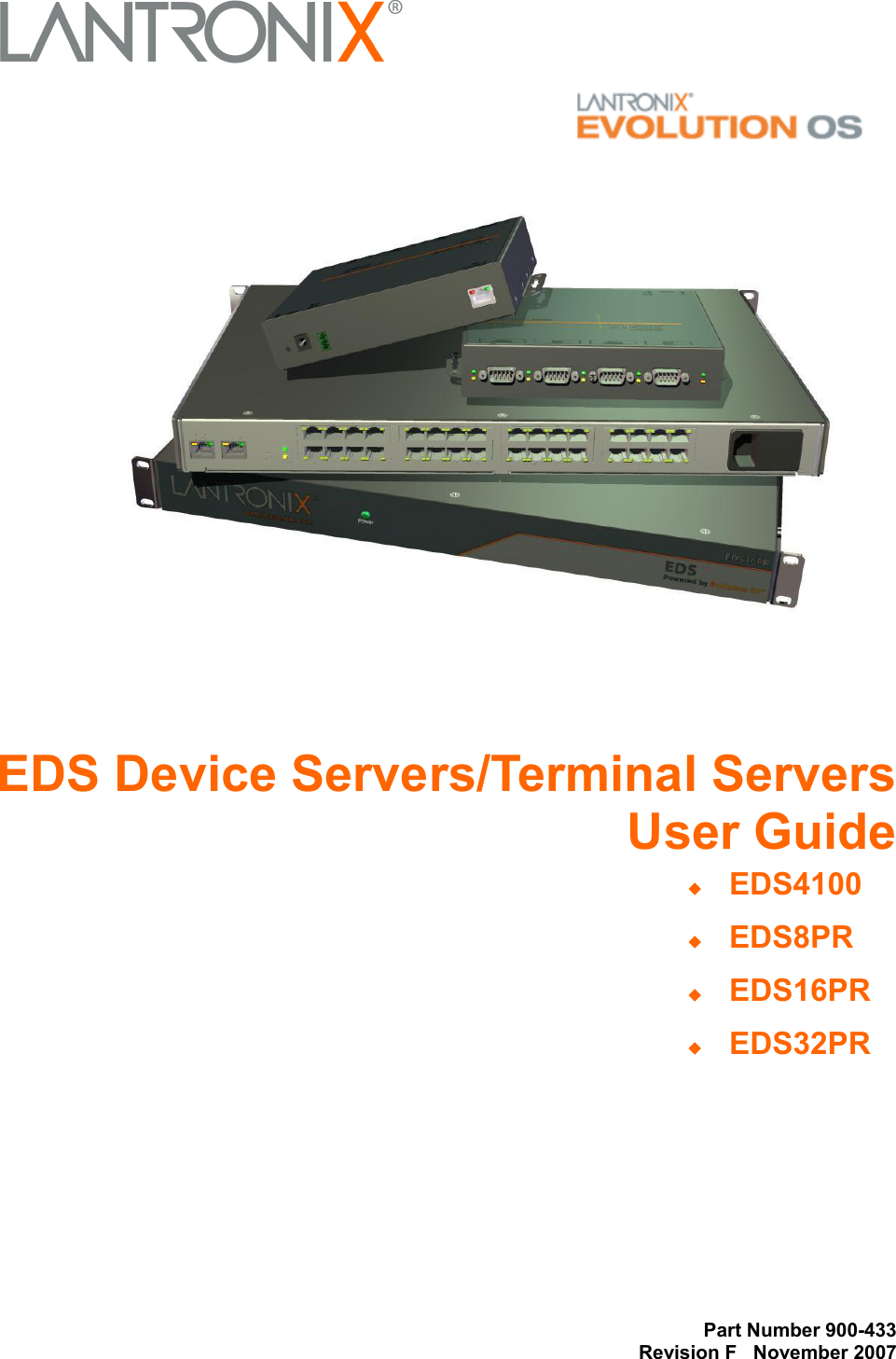 Lantronix Eds16Pr Users Manual EDS User Guide