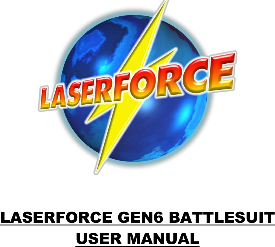 Laserforce LF700 LASER TAG AMUSEMENT GAME SYSTEM User Manual