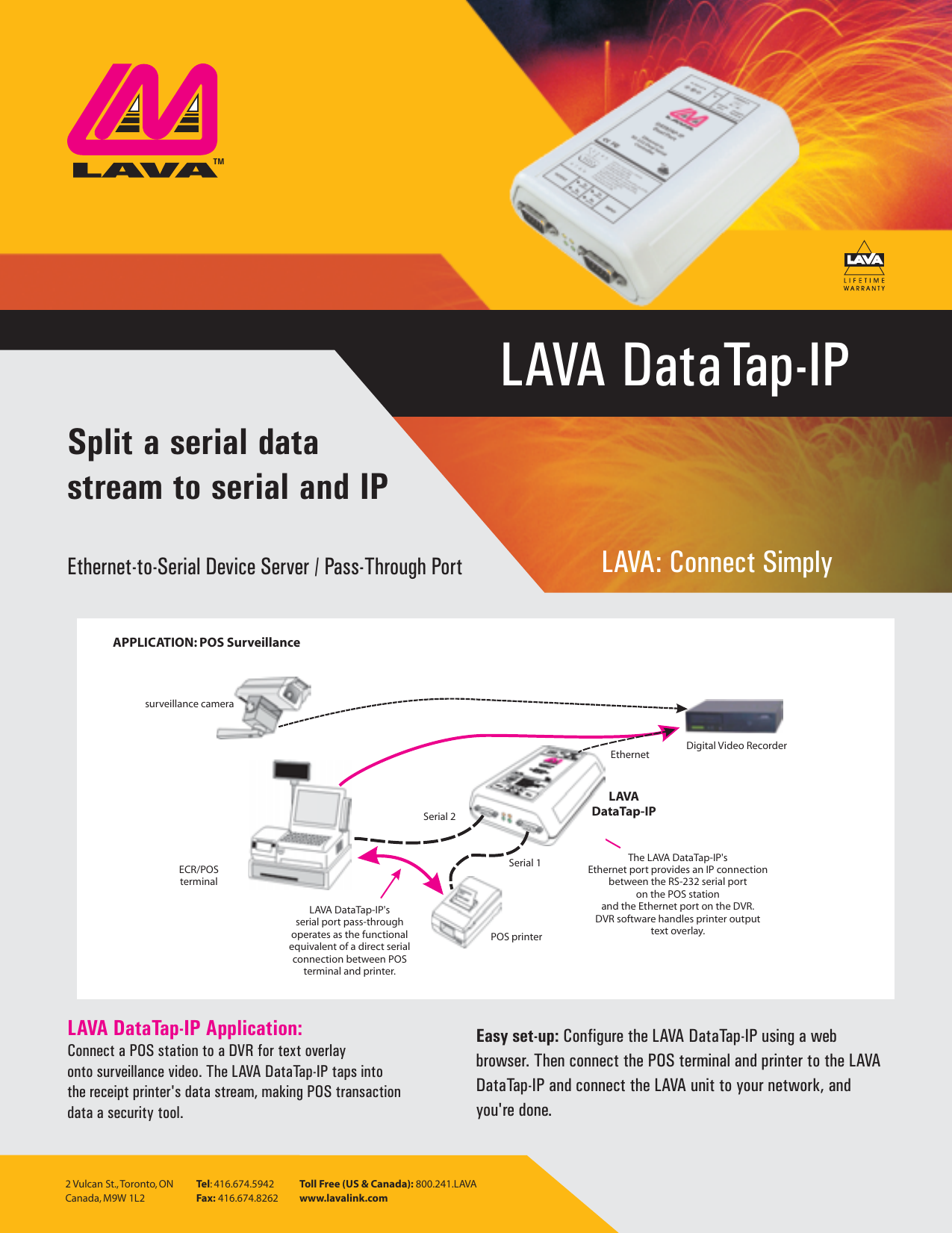 Lava Computer Datatap Ip Users Manual 2006 06 23 A02