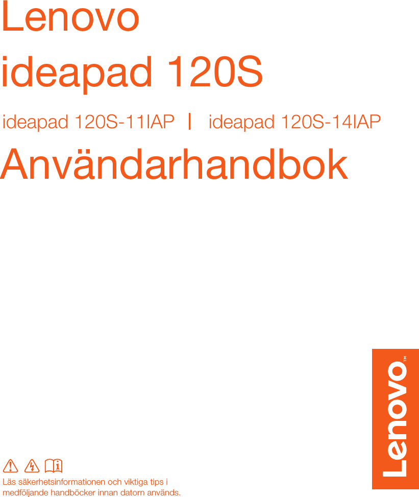 Lenovo Ideapad120S 11Iap 120S 14Iap Ug Sv 201707 Ideapad 11 14 IAP User ...