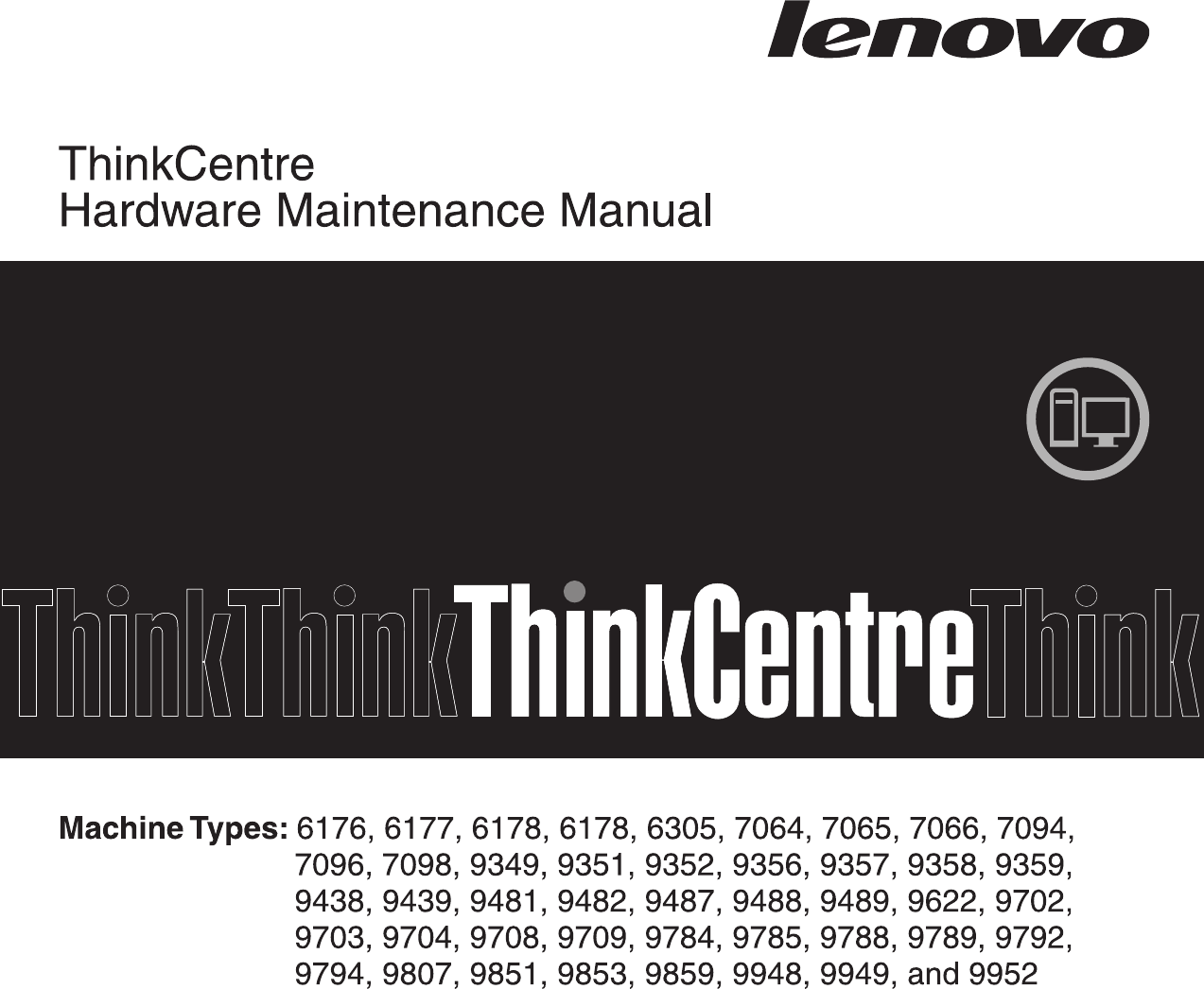 Lenovo Computer Monitor 7065 Users Manual Hardware Maintenance