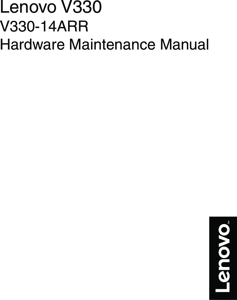 Lenovo U31 70 HMM Hardware Maintenance Manual V330 14ARR Laptop (Lenovo ...
