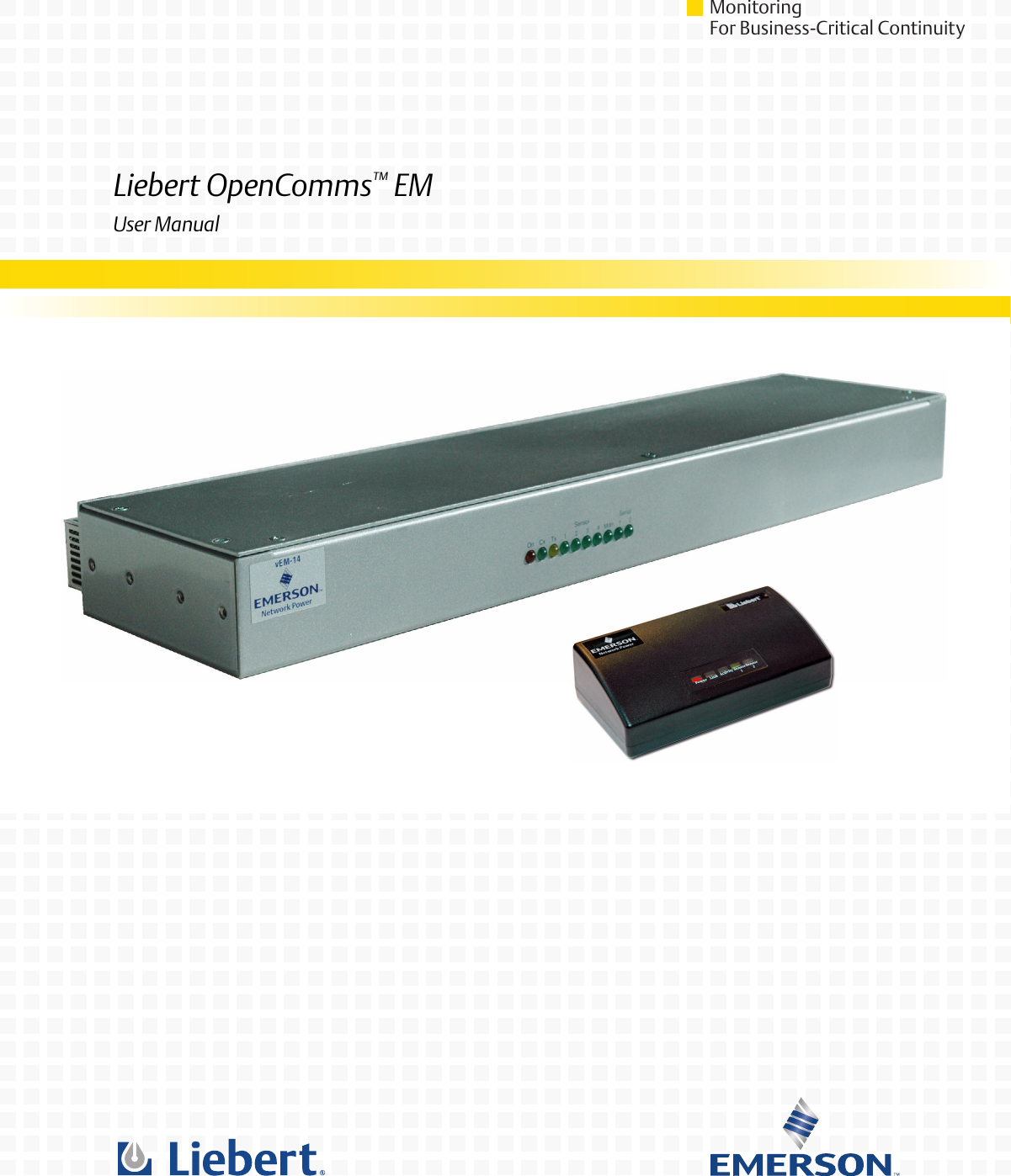 Liebert Em Users Manual 28210