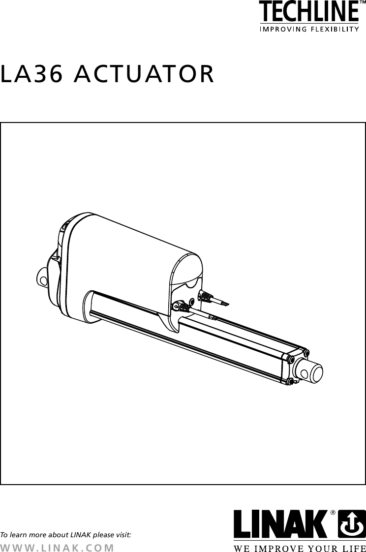 Linak Techline La36 Users Manual LA36_ver_F_eng