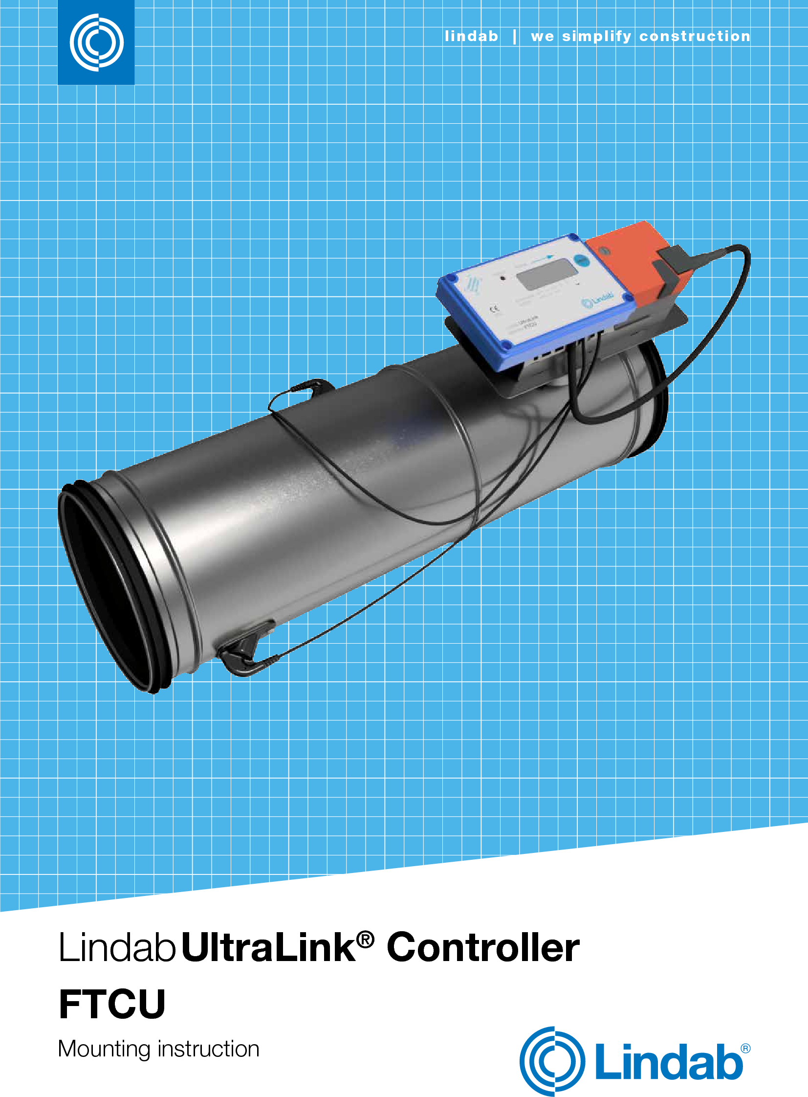 Lindab Ventilation FFTCU-FTMU Highly accurate flow monitor User Manual