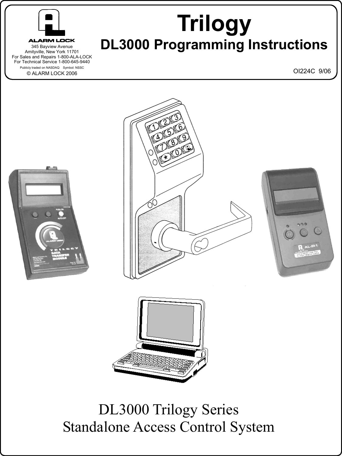 Locks DL3000a_OI224C.19_PROG DL3000 (T3) Change Instr. DL3000a OI224C ...