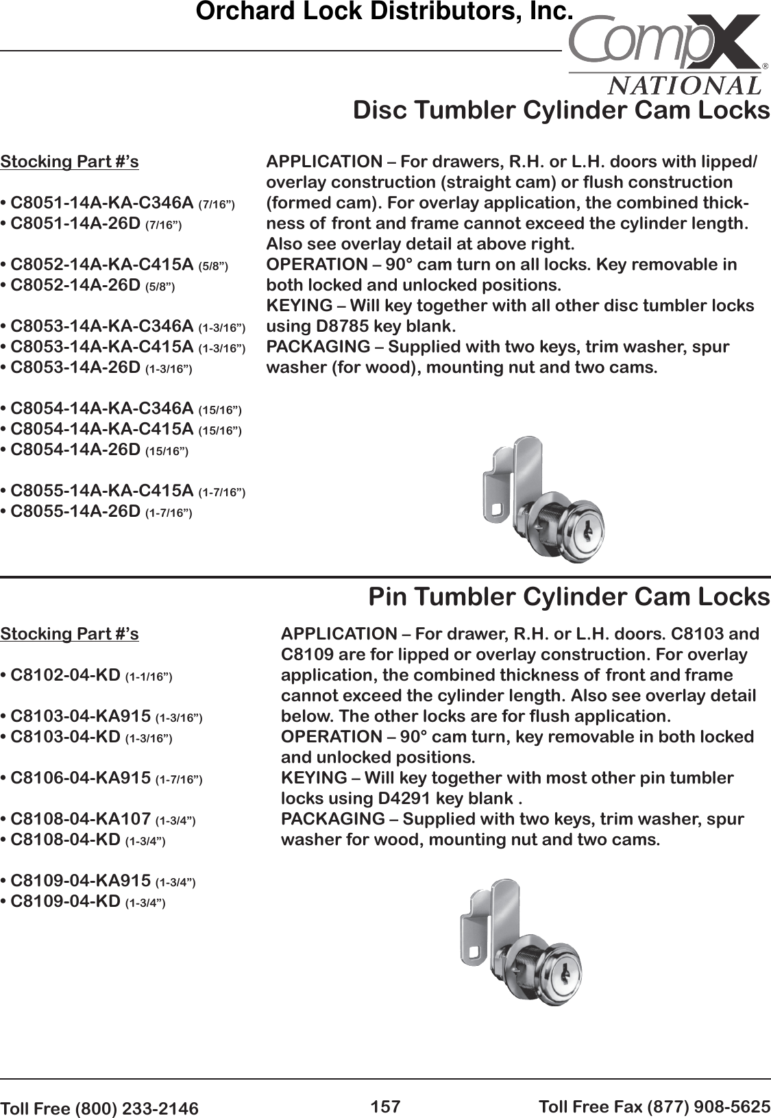 Locks PDF Orchard Lock NATIONAL