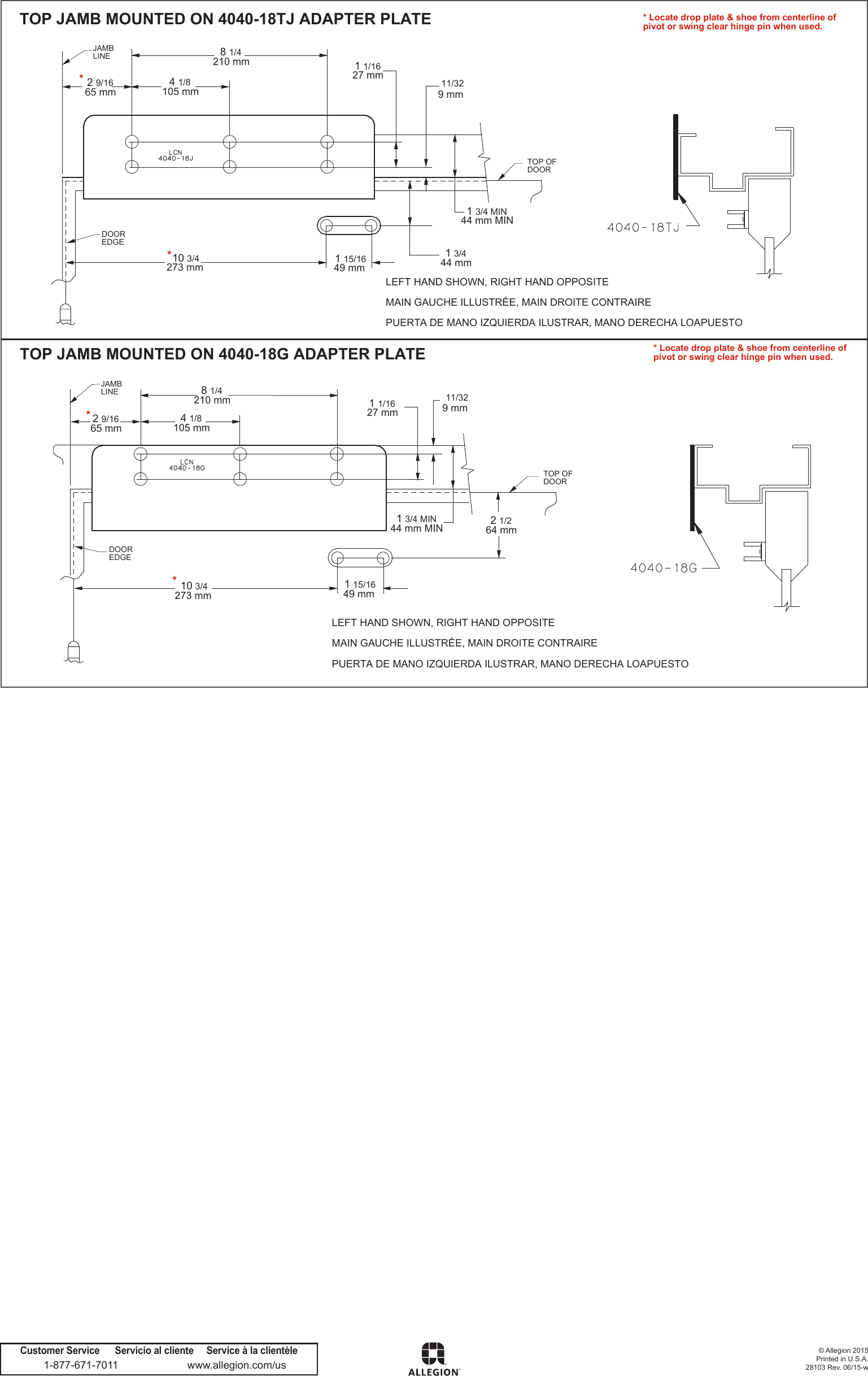 Locks TJ4040XP T 4040xp tj