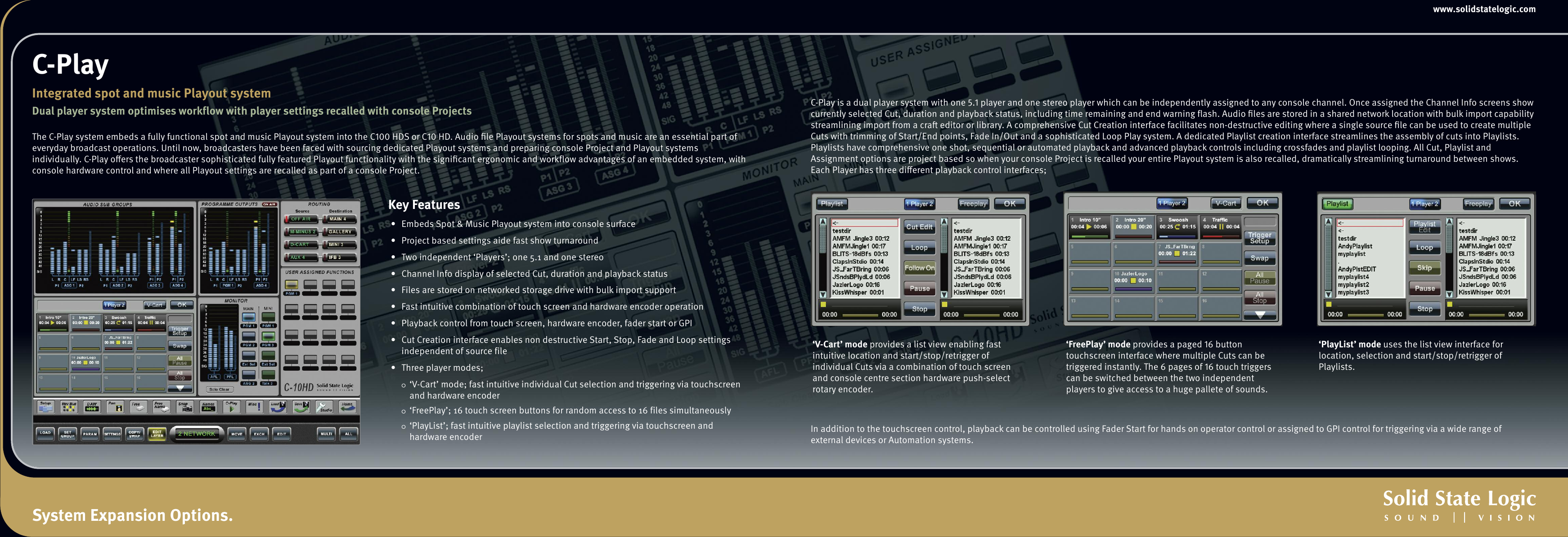Email Invite SSL C100 C10 System Expansion Options